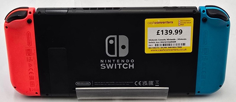 Nintendo Switch Black | 048100217808 | Cash Converters
