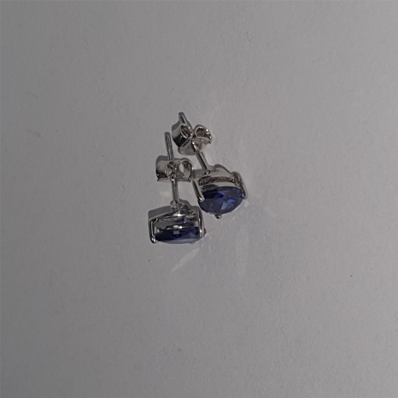 New Simulated Gem Set Studs - Various Silver Stud Pierced 0.01G ...
