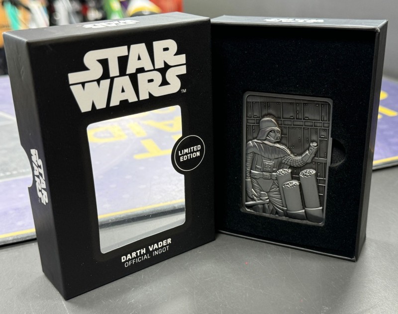 Star Wars Darth Vader Ingot Limited Edition 1180/9995 | 033400128602 ...