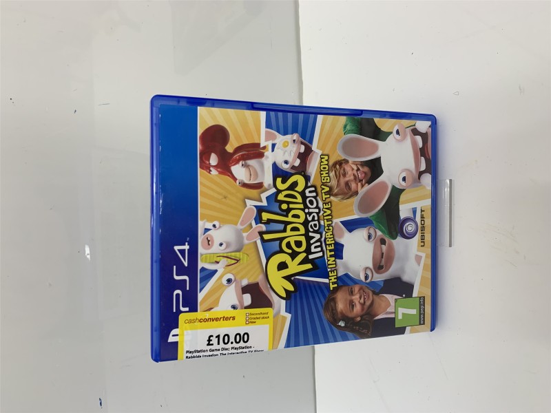 Rabbids Invasion The Interactive TV Show Playstation 4 | 038600310607 ...