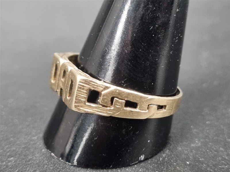 9ct Yellow Gold Unisex Ring Size Y | 059600004308 | Cash Converters