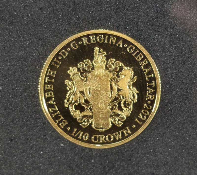 24Ct Yellow Gold Elvis Presley " The King Of Rock 'N' Roll" 1/10Oz ...