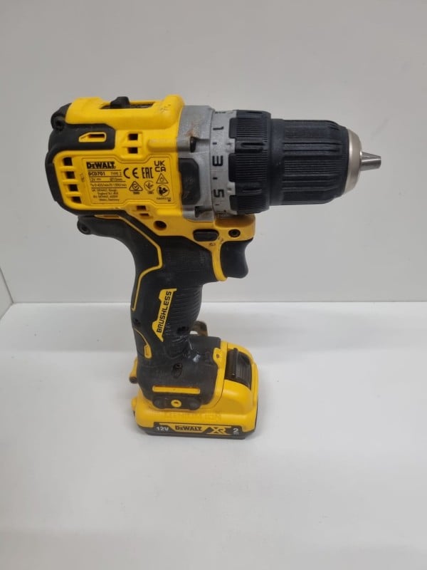 Dewalt Dcd701 12V Xr Brushless Sub-Compact Drill Driver | 045700043559 ...