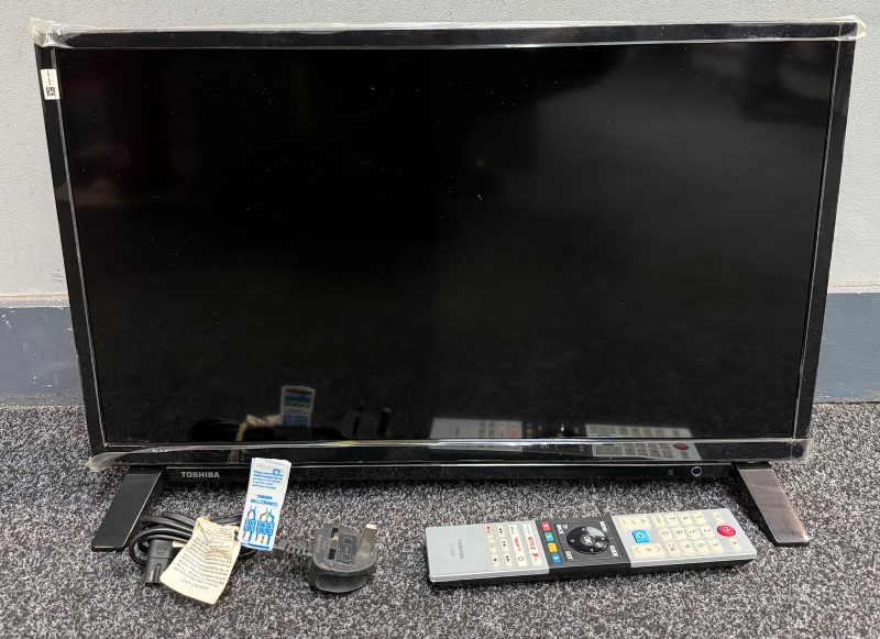 Toshiba Led Hdr HD Ready 720P 24'' Smart TV 24Wv2463db 24" 720P Black ...