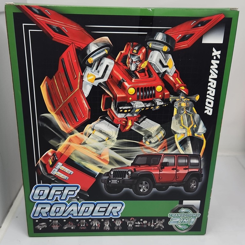 Toy Car X-Warrior Cross Robot Jeep | 057100013217 | Cash Converters