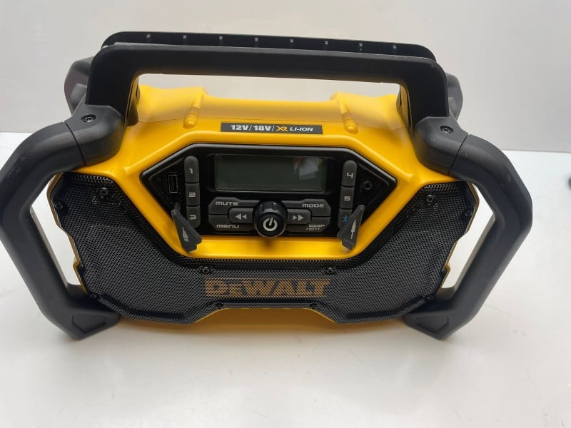Dewalt 12/V/18V Xr Li-Ion Site Radio [Bare Unit] Dcr029 Yellow ...