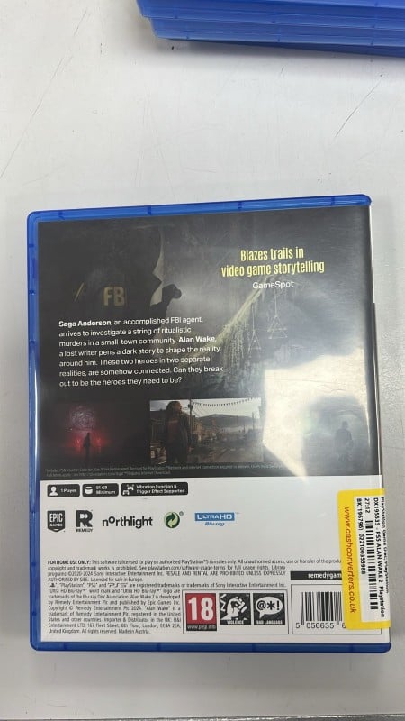Ps5 Alan Wake 2 Playstation | 022100355988 | Cash Converters