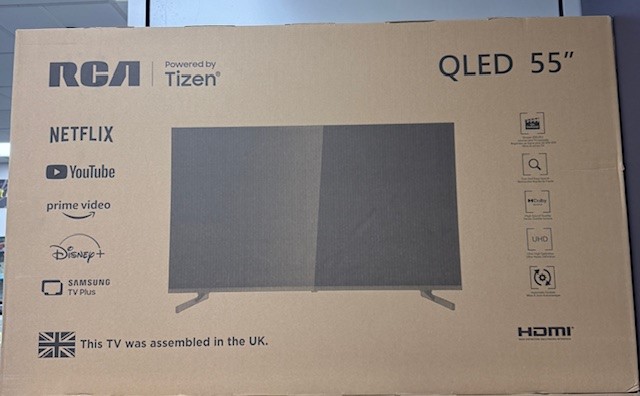 Rca 55" 4K UHD Qled Smart Rtq55un1 55" 4K Black | 056600070670 | Cash ...