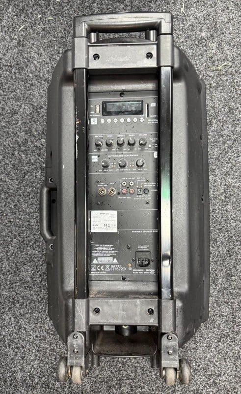 Mmi Mmi Limitless Qtx Qx15pa-Plus Portable Pa Speaker Black ...