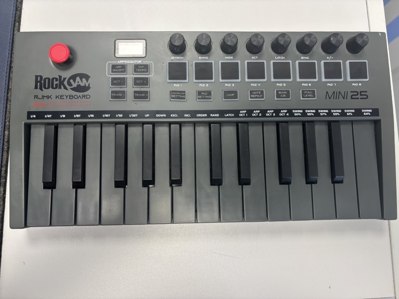 Rockjam Rjmk Midi Keyboard Black | 031400133060 | Cash Converters