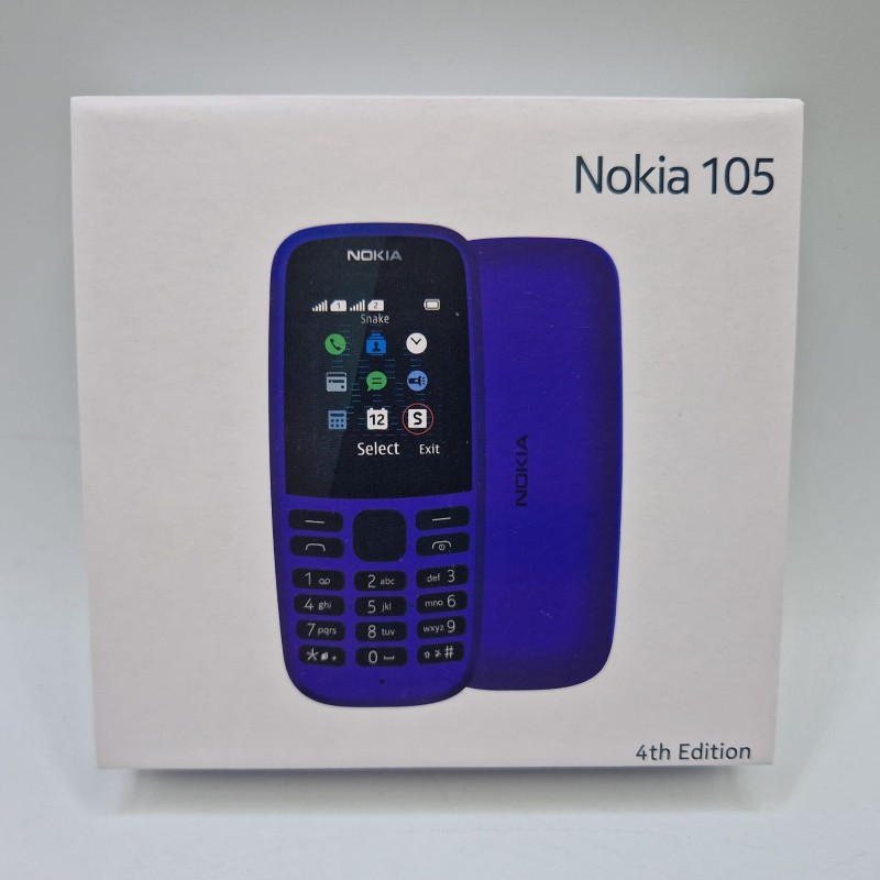 Basic Mobile Phone Nokia 105 Dual Sim 4th Gen (New) | 057100016512 ...