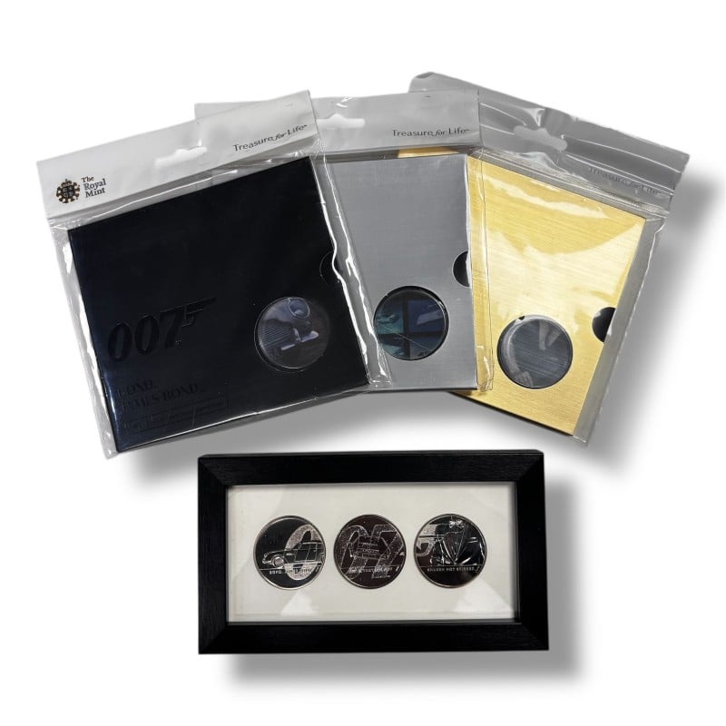 Coin Collection 2020 3 X £5 007 James Bond | 032100181466 | Cash Converters