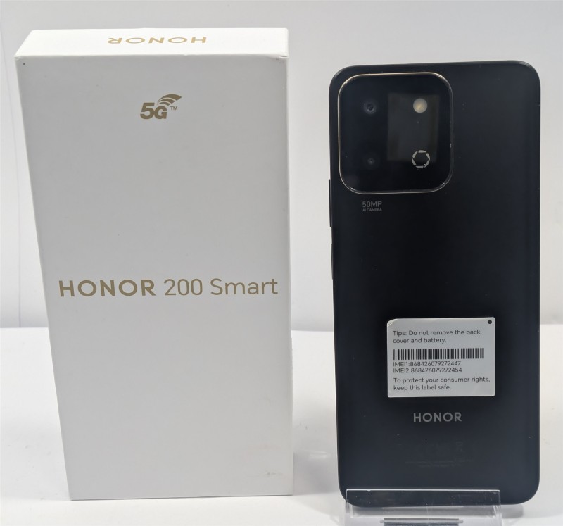 Honor 200 Smart 256GB Unlocked 256GB Black | 060100002636 | Cash Converters