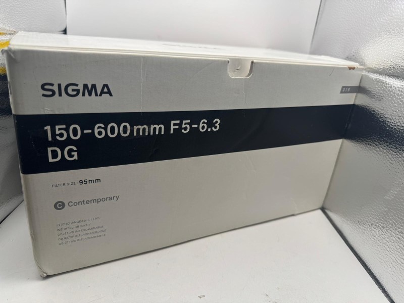 Camera Lens Sigma 150-600mm F5-6.3 Dg Os Hsm Contemporary Len ...
