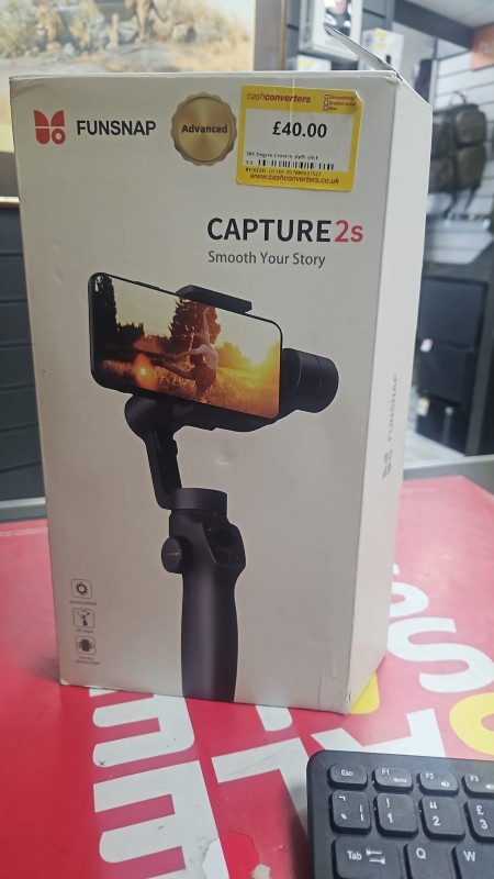 Slefiie Stick Funsnap Capture 2 Gray Portable Smart Phone Handheld ...