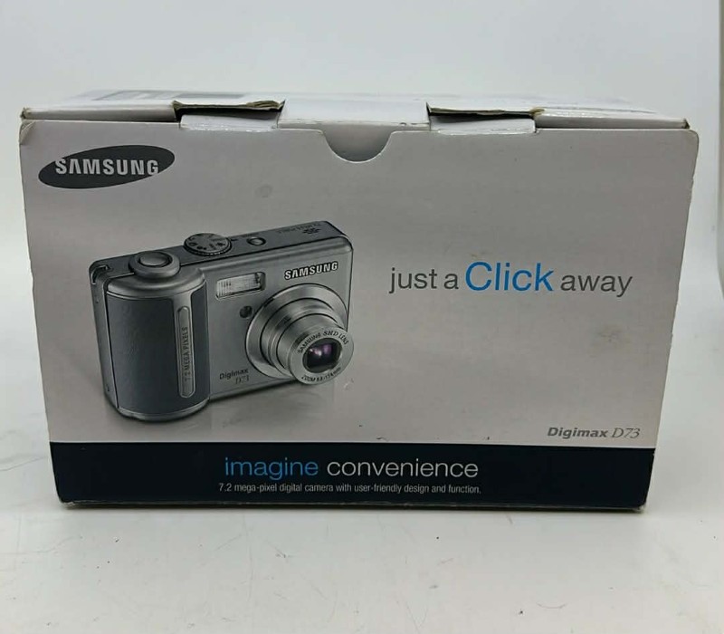 Samsung Digimax D73 - 7Mp Digital Compact Camera - Retro, Vintage ...