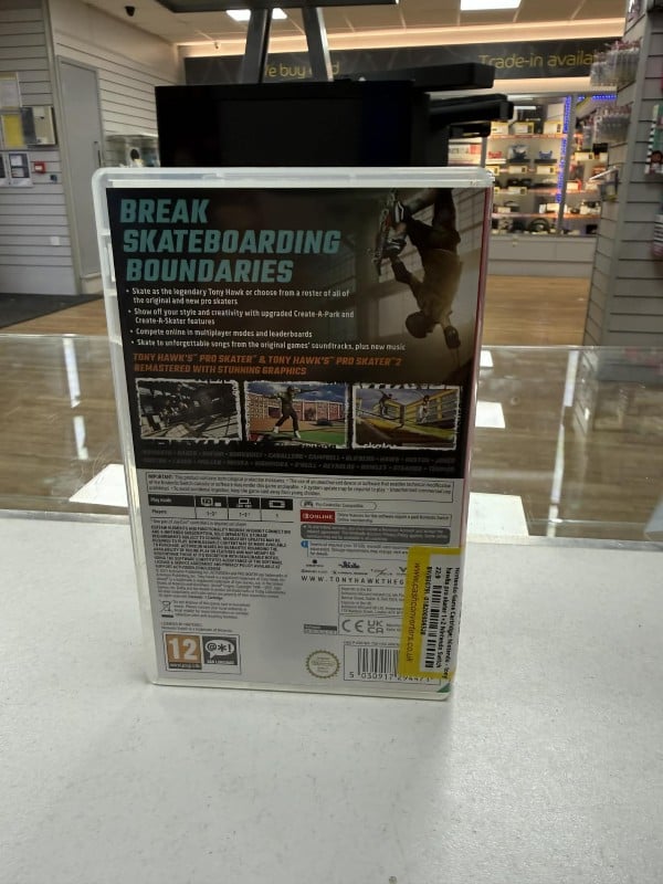 Tony Hawks Pro Skater 1+2 Nintendo Switch | 018200306528 | Cash Converters