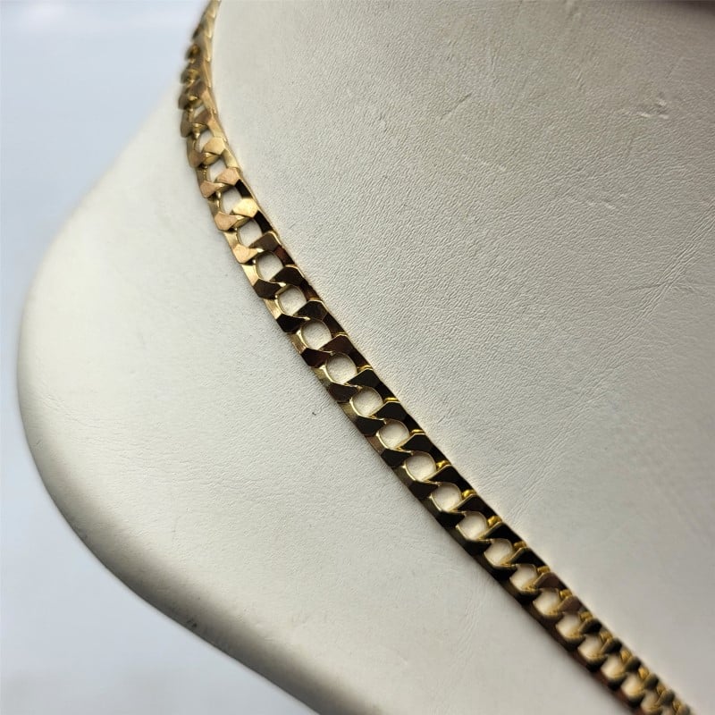 9ct Yellow Gold Neck Chain 50cm 15.2G | 059200007406 | Cash Converters