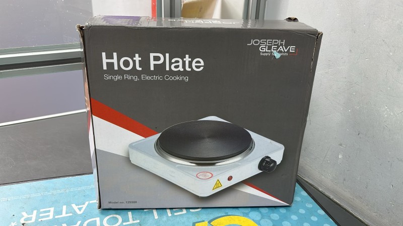 Joseph Gleave, Hot Plate, Single Ring Electric Cooking White ...