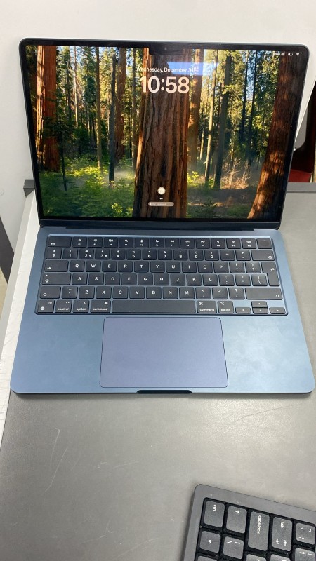 Apple Macbook Air 13 Inch M3 Apple M3 Chip 8GB 2024 Blue | 047300085754 ...