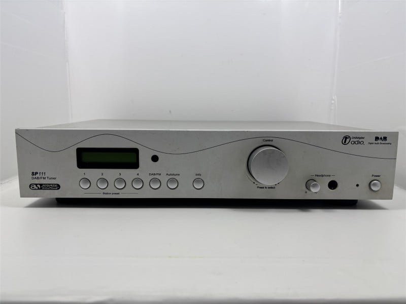 Acoustic Solutions Sp111 - Dab Tuner Sp111 - Dab Tuner Silver ...