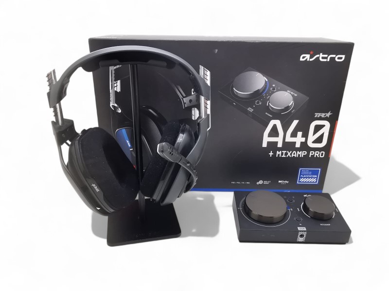 Astro A40 Tr + Mixamp Pro Tr – Pro‑Grade Wired Gaming Audio Black ...