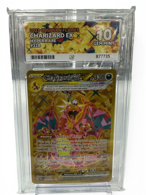 Pokemon Charizard Graded Card Gold | 060500001131 | Cash Converters