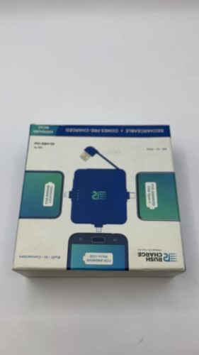 Rush Charge Rc40 Portable Charger Blue | 047700167659 | Cash Converters