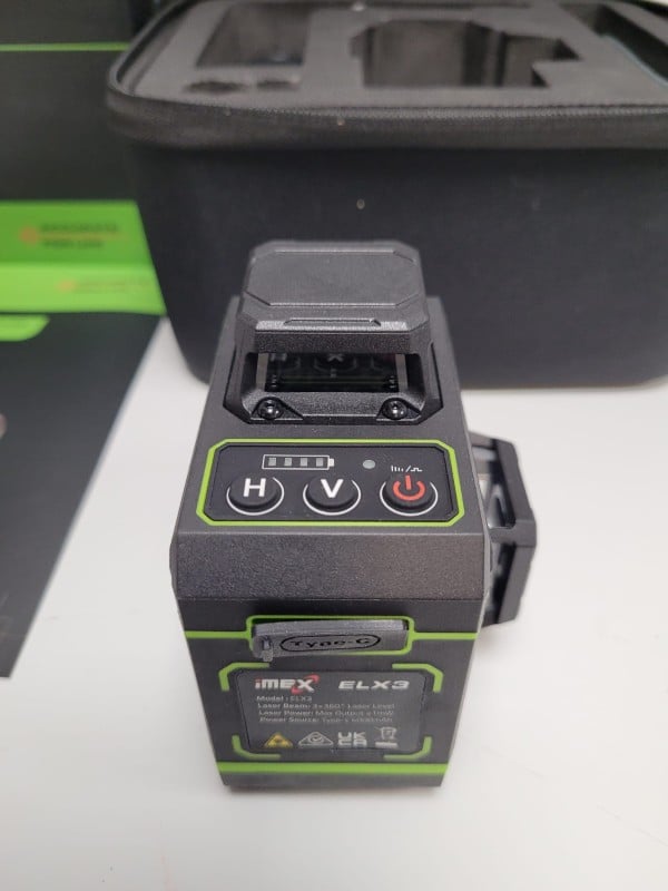 Imex Elx3 Mini Multi-Line Laser Usb Charge Magnetic Bracket + Target ...