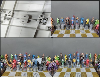 Eaglemoss Marvel Collection Chess Set White | 049500126387 | Cash ...