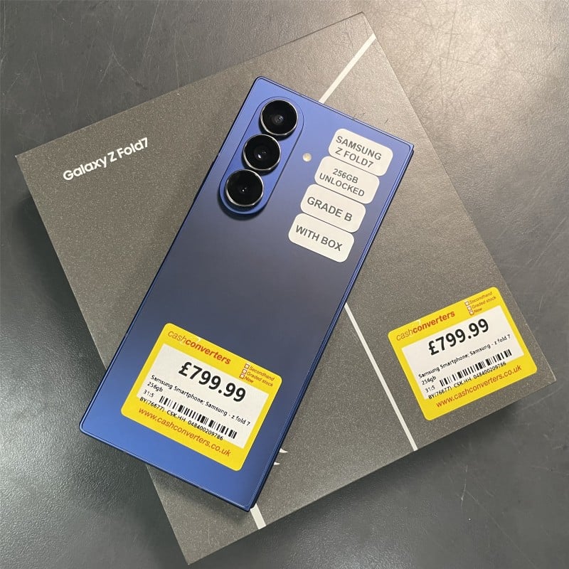 Samsung Galaxy Z Fold7 256GB Blue | 048400209786 | Cash Converters