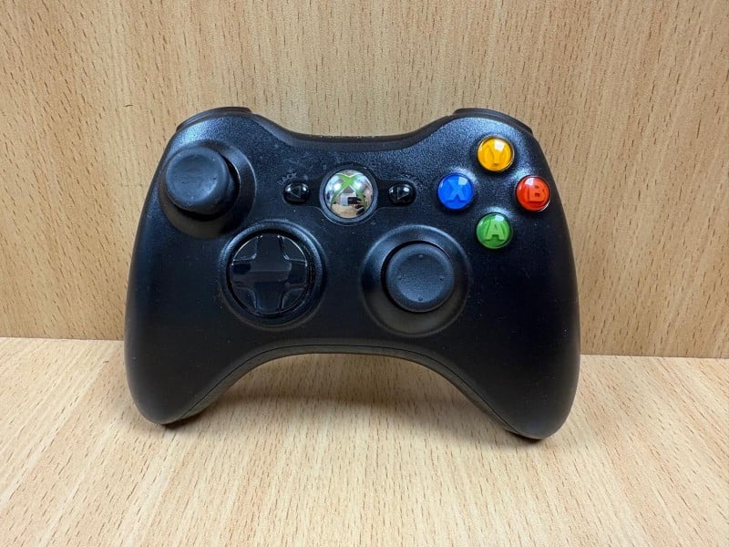 Microsoft Xbox 360 Controller Xbox 360 Black | 018100200277 | Cash ...
