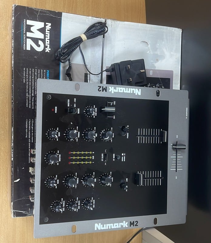 Numark, M2 Two-Channel Dj Scratch Mixer, | 044300076694 | Cash Converters