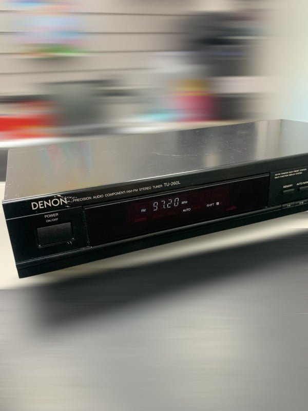 Denon Stereo Tuner Tu-260L Black | 053800200550 | Cash Converters