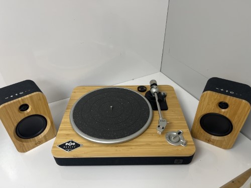 Vinyl Record Player House Of Marley Record Player With Speakers ...