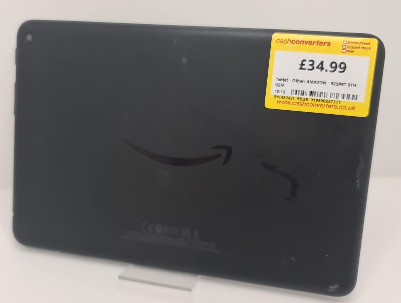 Amazon Kindle Fire HD 8 (12Th Gen) R2sp8t 32GB Black | 019300247371 ...