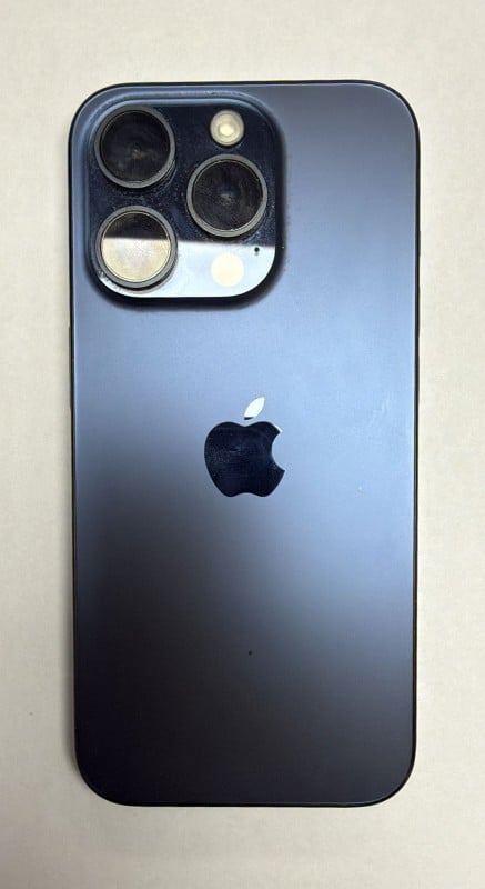 Apple iPhone 15 Pro 256GB Blue Titanium, Unlocked, Batt. Health 89% ...