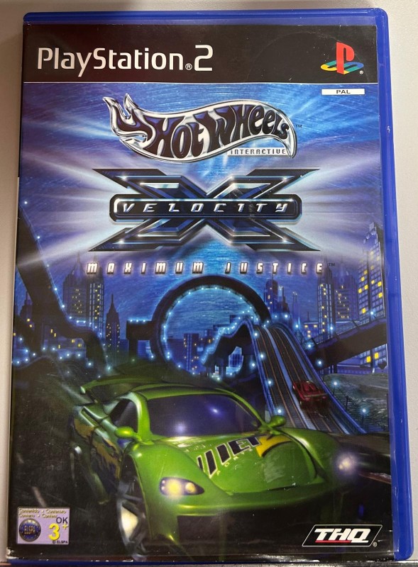 Hot Wheels Velocity X Maximum Justice Playstation 2 | 034700306597 ...