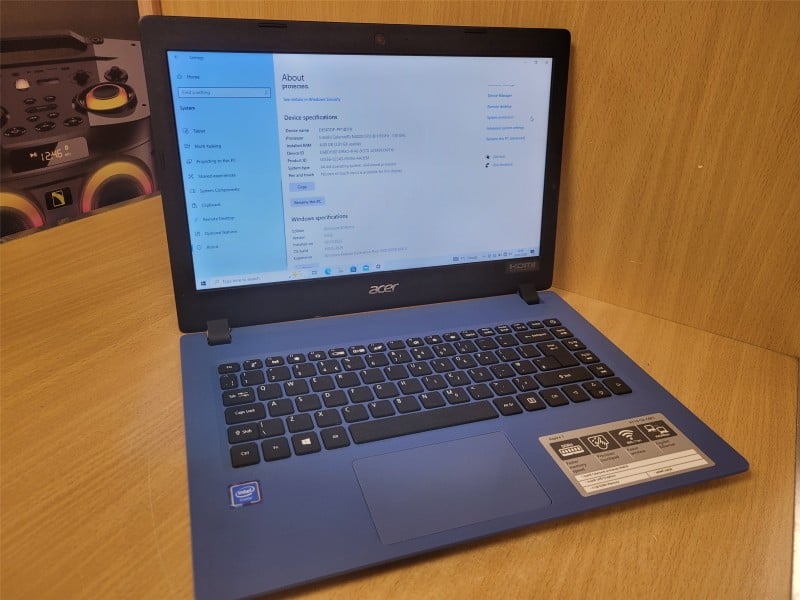 Acer Aspire 1 Win 10 Home Intel Celeron N4020 1.10GHz 4GB 64GB Blue ...
