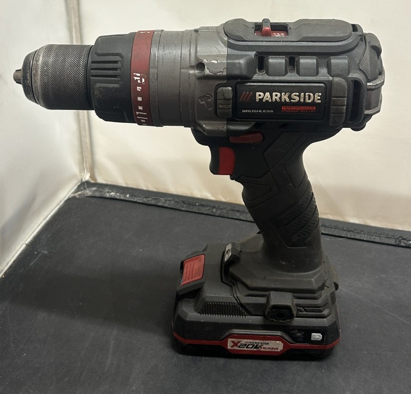 Parkside Ps8a2 Brushless Cordless Hammer Drill | 048500389616 | Cash ...