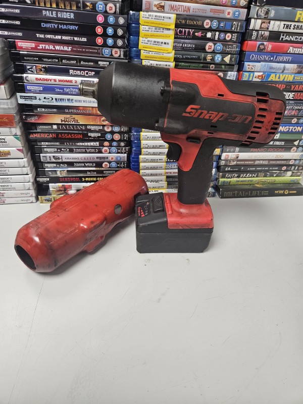 Snap-On Cteu8850 Impact Wrench 4Ah 18V Battery & Cover | 033500127472 ...