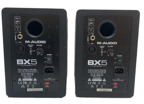 M-Audio Bx5 Carbon (Pair) Black | 019500182397 | Cash Converters