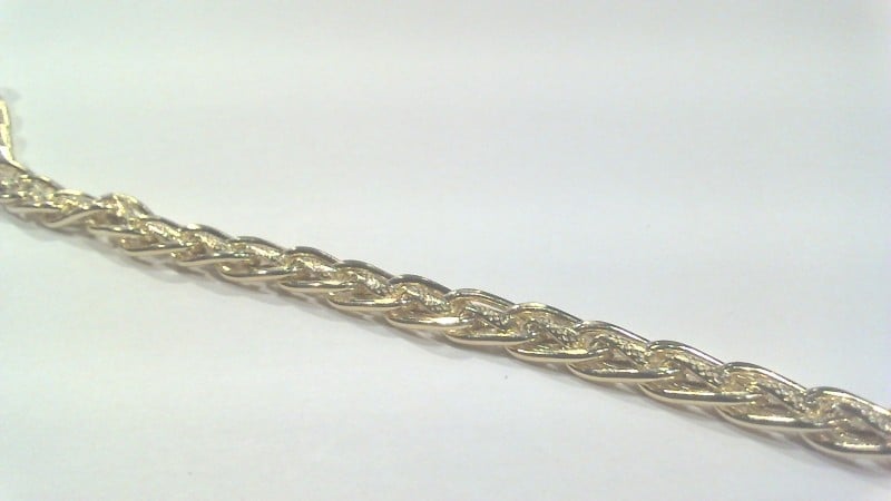 9ct 9K Yellow Gold Double Link Bracelet Yellow Gold Bracelet 5.74G ...