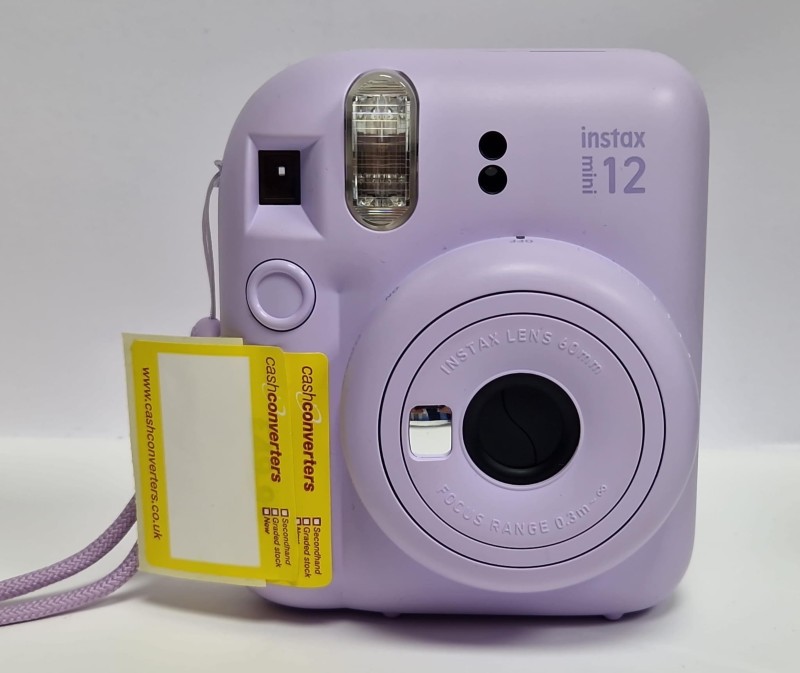 Instax Mini 12 Instant Film Camera - Lilac Purple | 046300107524 | Cash ...