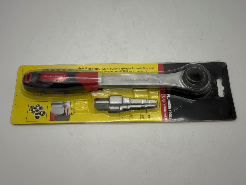 Rothenberger Uni-Spanner Set With Ratchet | 035700124091 | Cash Converters