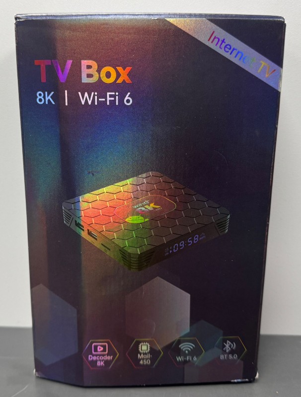 TV Box 8K - Internet TV Black | 016500273213 | Cash Converters