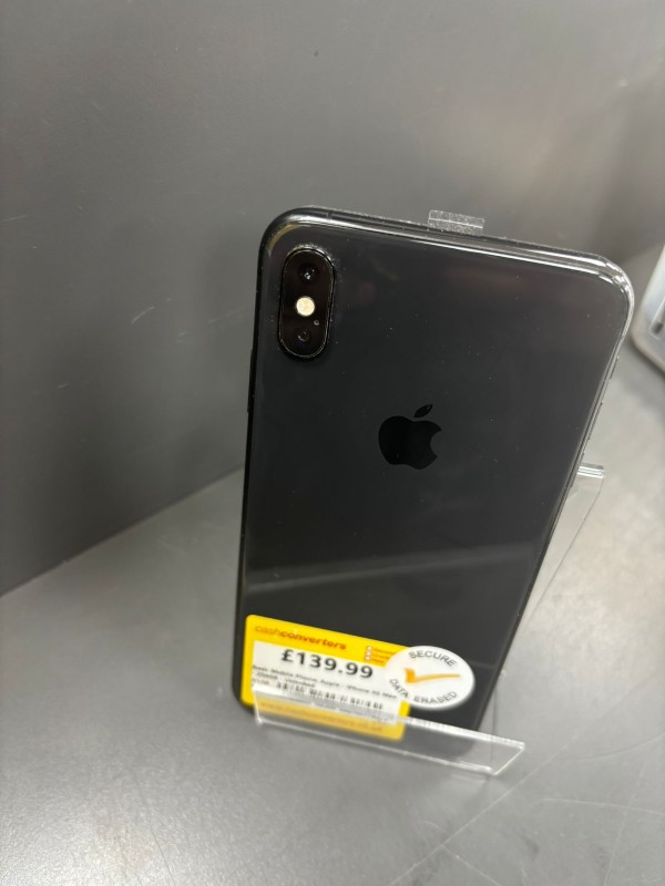 Apple iPhone Xs Max - 256GB - Unlocked Black | 046100170573 | Cash ...