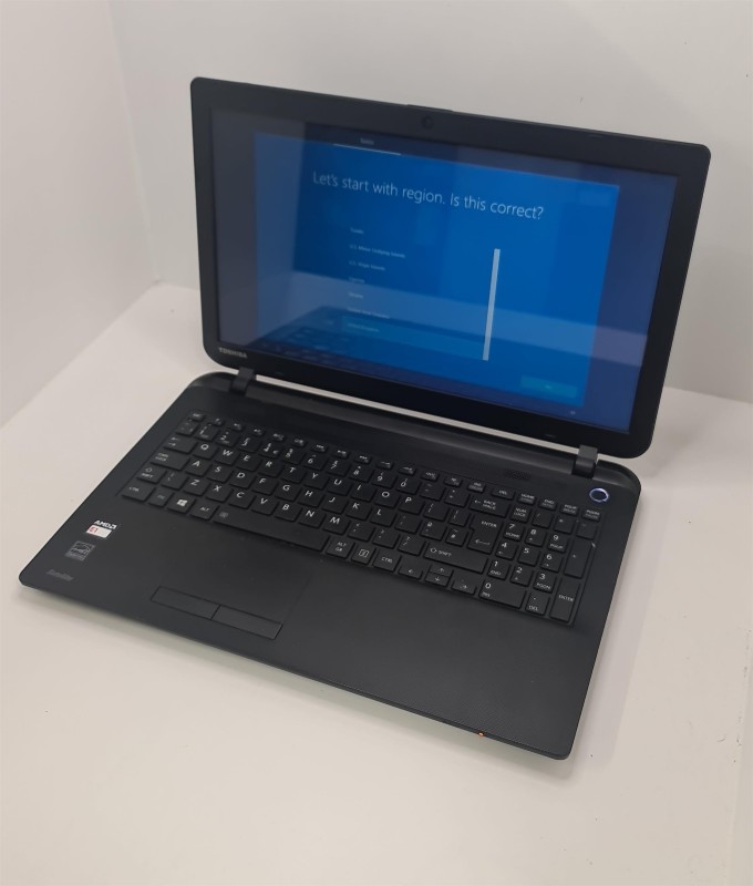 Toshiba Satellite AMD E1 6010 4GB 500GB Black | 019300248636 | Cash Converters