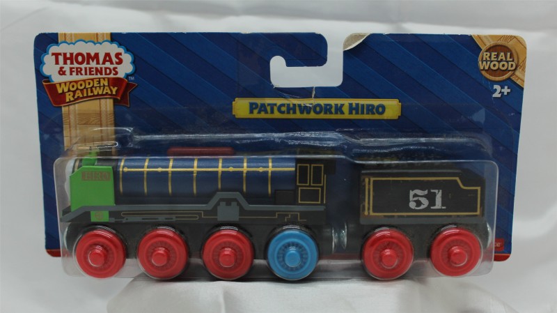 Thomas And Friends Wooden Railway, Patchwork Hiro Blue | 046000126094 ...