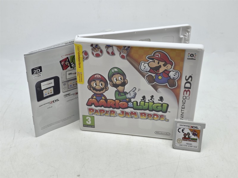 Mario And Luigi Paper Jam Bros Nintendo 3DS | 030300296739 | Cash ...